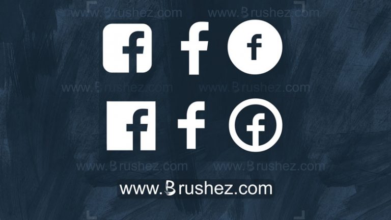 facebook logo custom shapes | Free Photoshop Brushes at Brushez!
